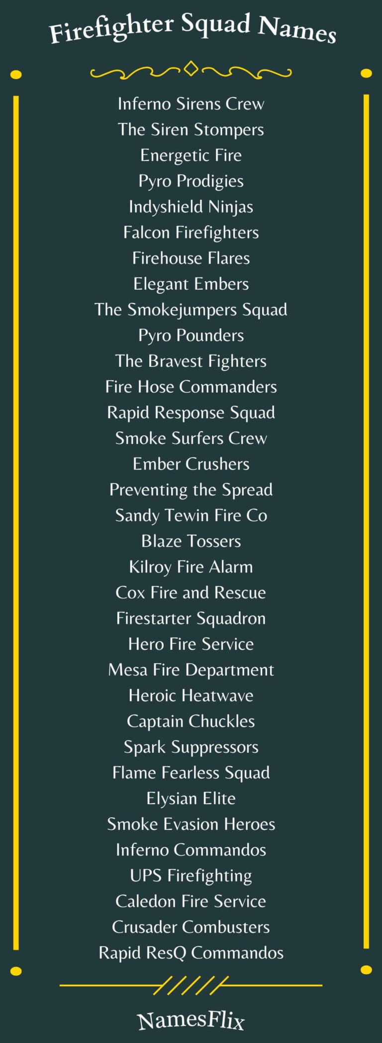 1000+ Perfect Firefighter Team Names for a Fiery Start