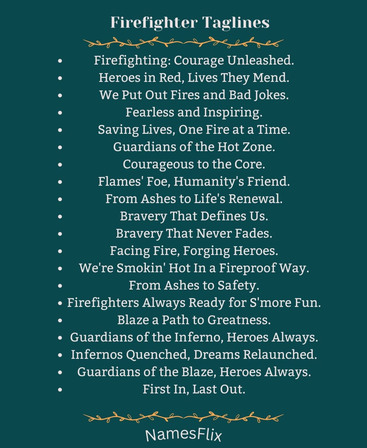 625+ Catchy Firefighter Slogans & Taglines to Boost Spirit