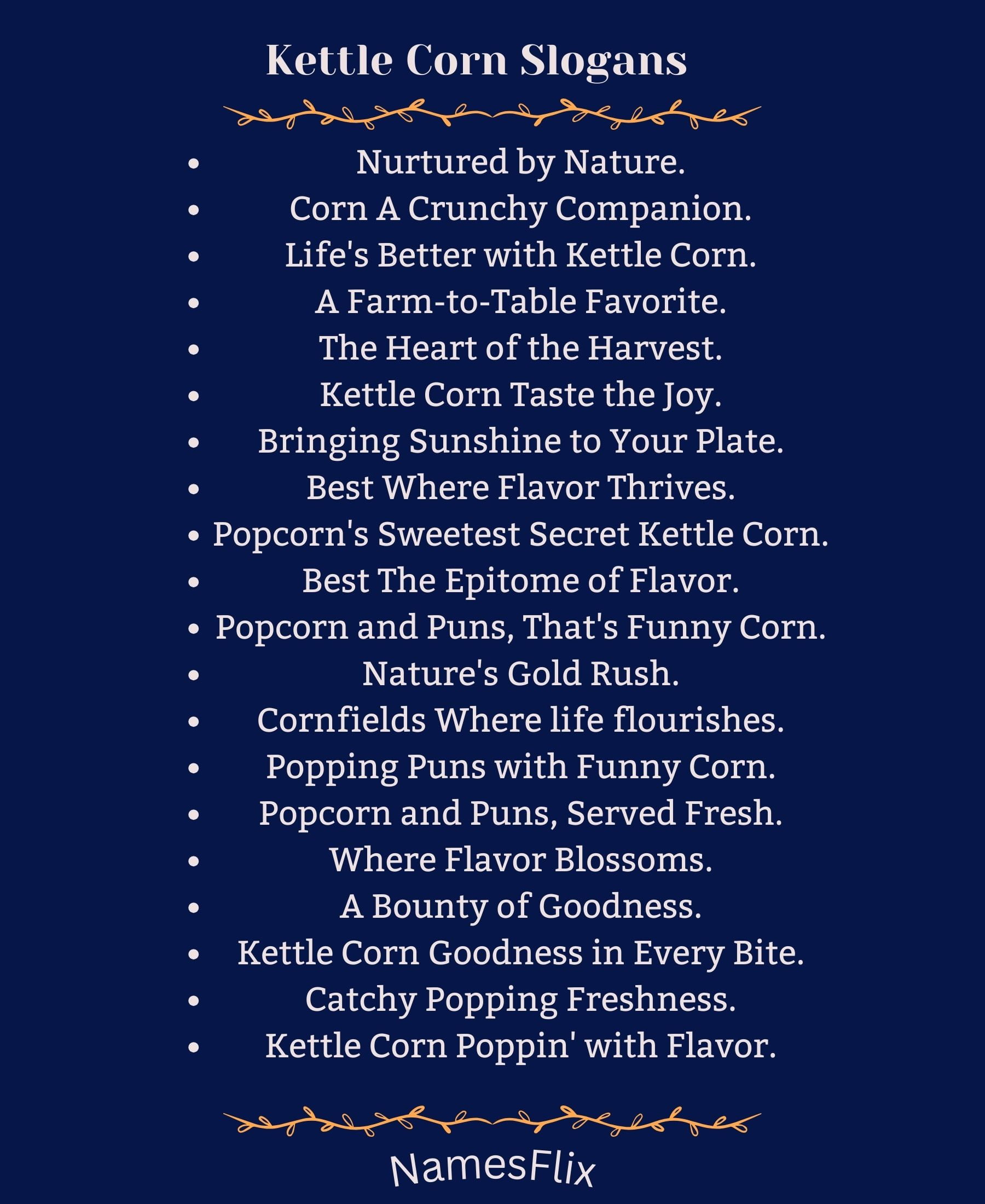 560+ Corn Slogans: Sweet and Savory Taglines Ideas