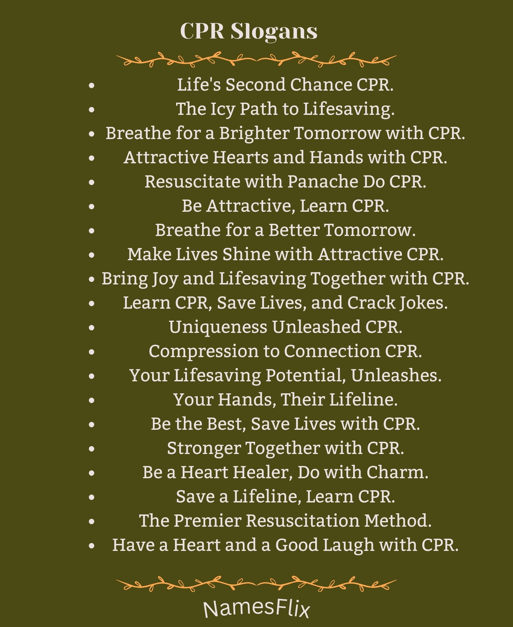 600+ CPR Slogans & Sayings for a Brighter Tomorrow