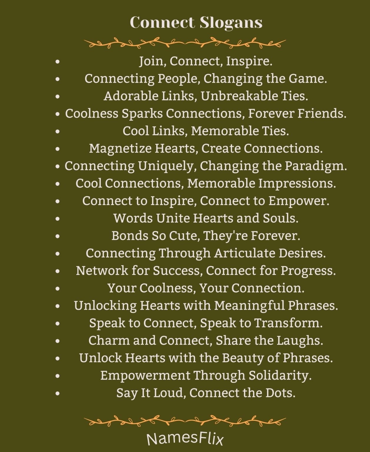 665+ Best Connect Slogans, Sayings & Taglines Ideas