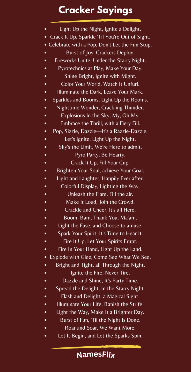 690+ Cracker Slogans that Unlock the Taste, Break the Crisp