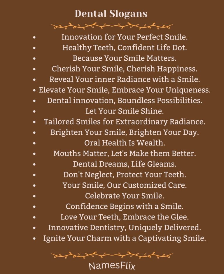 640+ Dental Slogans and Phrases That Will Make You Smile
