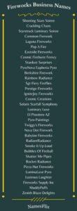 1200+ Fireworks Company Names Ideas That Light Up the Night