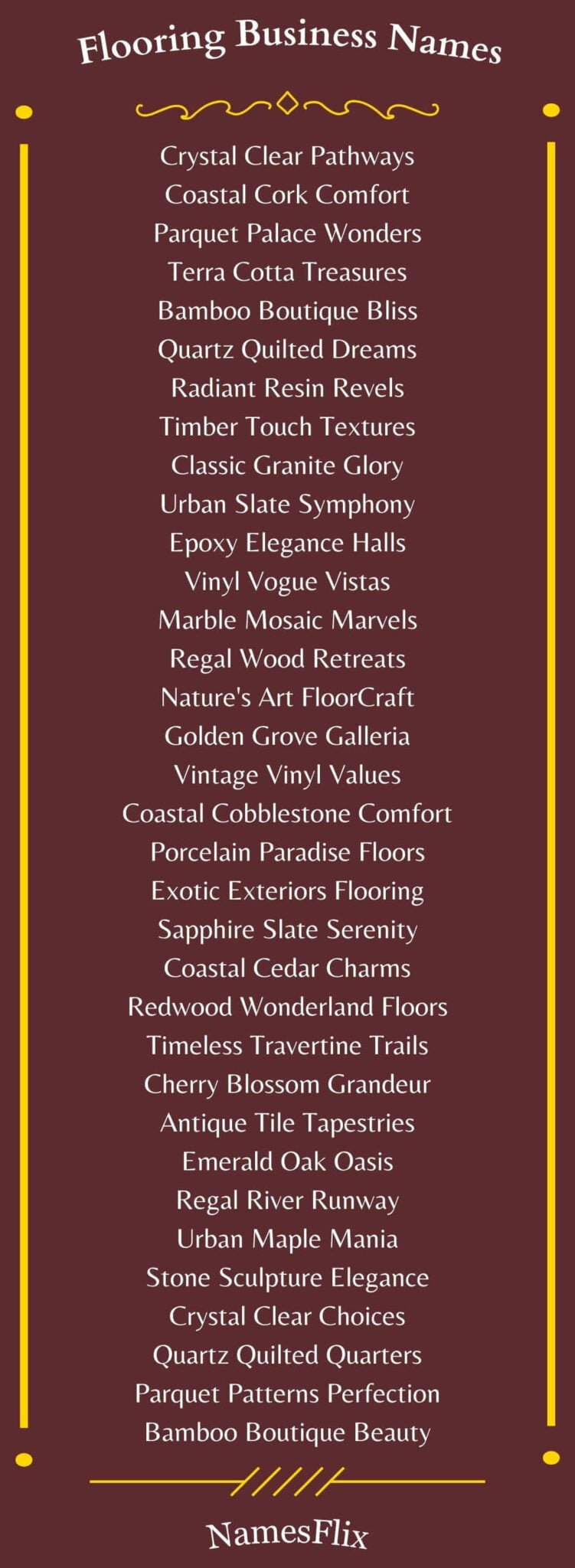 1000+ Flooring Company Names Ideas to Step into Success