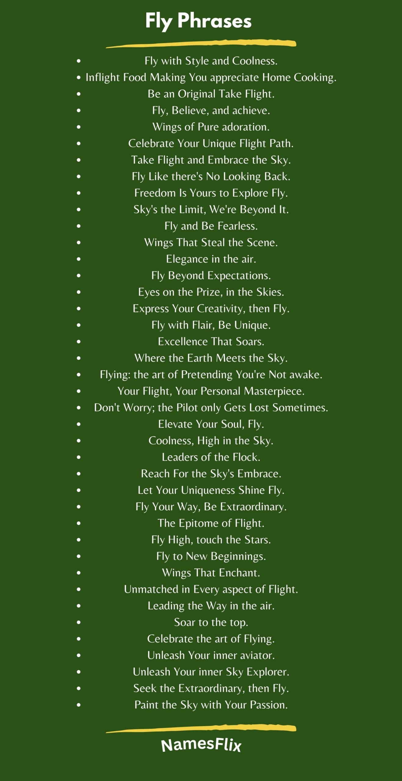 825+ Fly Slogans That Make Your Wings Flutter with Inspiration