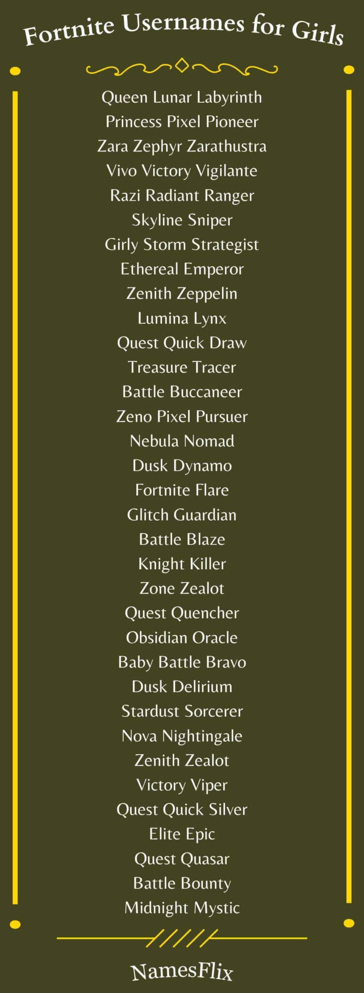 1100+ Fortnite Usernames Ideas to Rule the Battle Royale