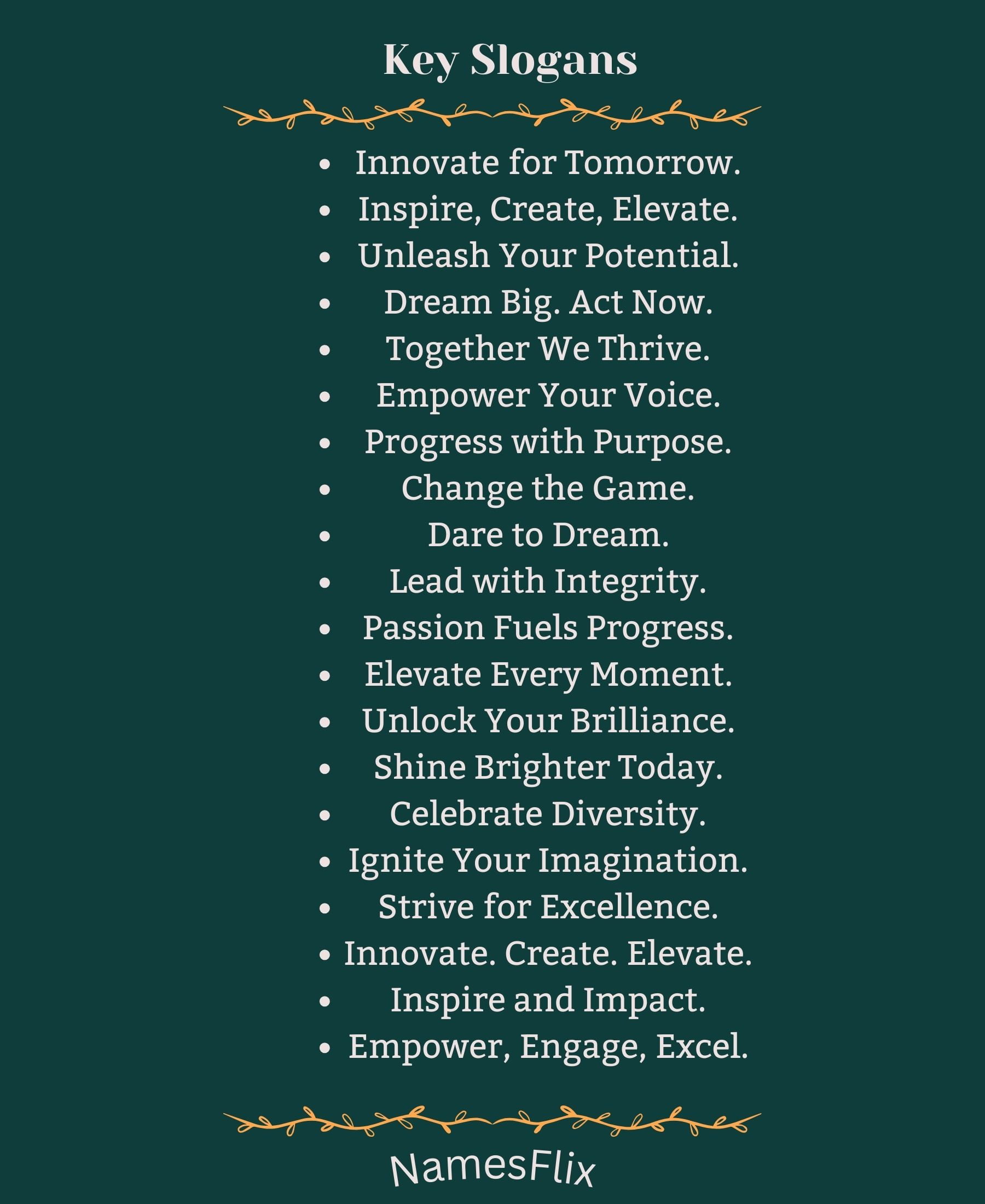 680+ Key Slogans & Sayings for Unlocking Success