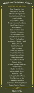 1000+ Merchant Company Names That Set the Bar High