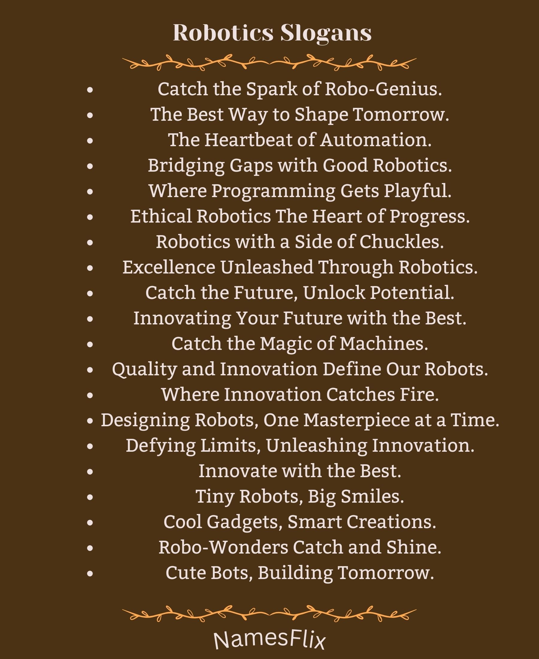 713+ Robotics Slogans, Sayings That Shaping a Smarter World