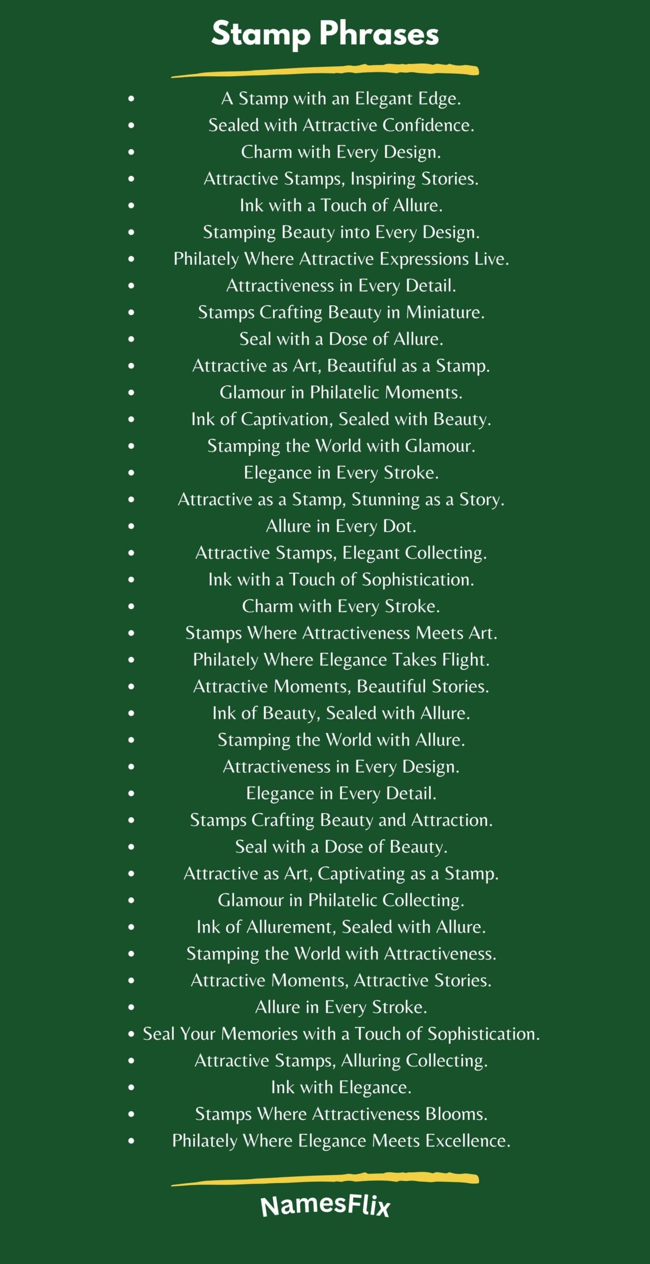 700+ Catchy Stamp Slogans to Inspire Your Creativity