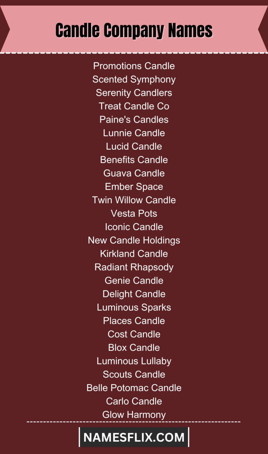 1200+ Candle Company Names Suggestions to Light Your Way