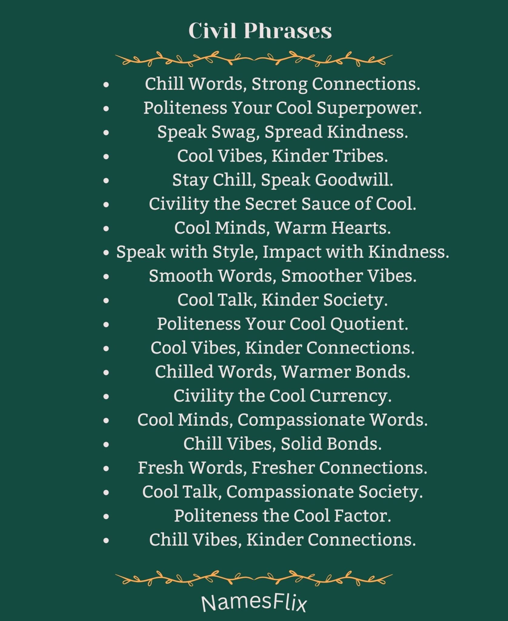 500+ Best Civil Slogans, Sayings & Taglines That Speak Volumes