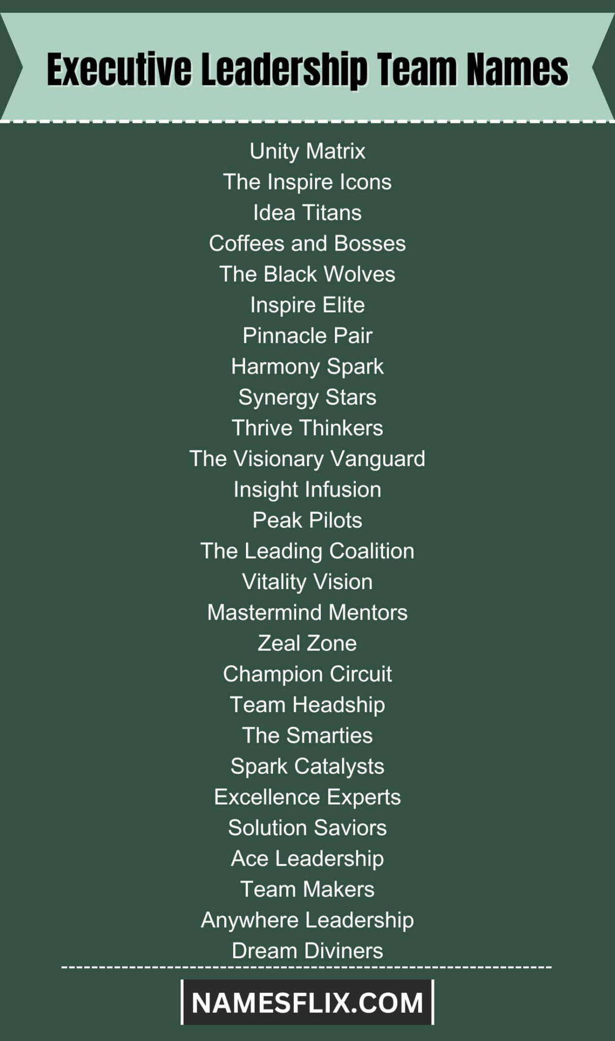 1000+ Leadership Team Names Ideas That Drive Achievement