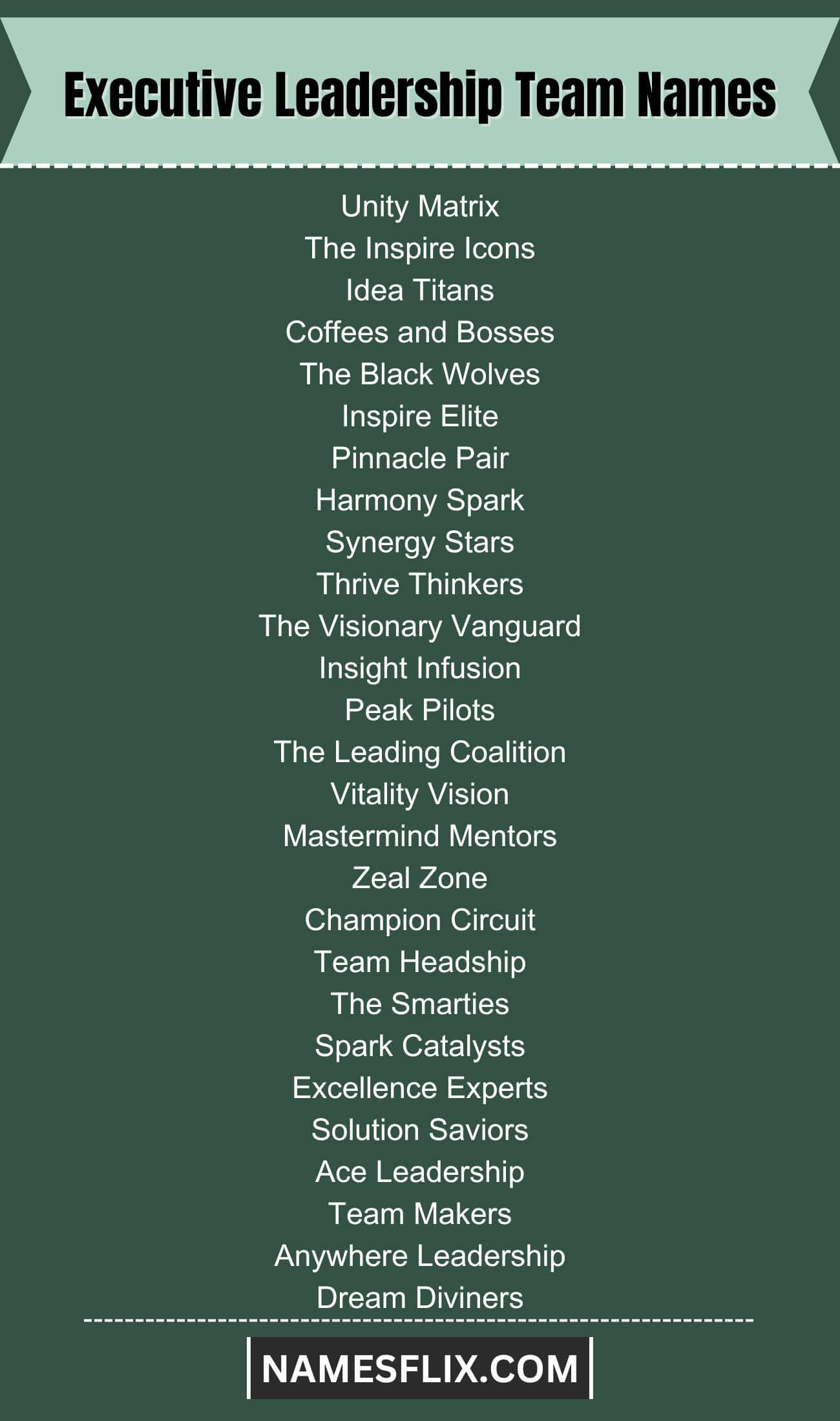 1000+ Leadership Team Names Ideas That Drive Achievement