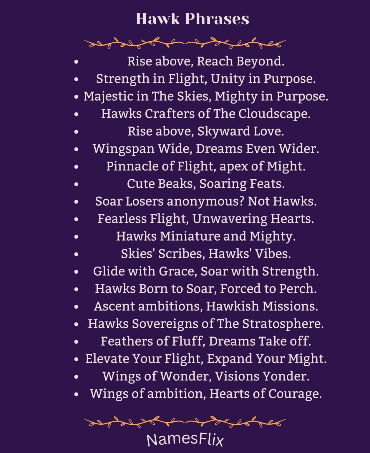 630+ Cool Hawk Slogans, Sayings And Taglines Ideas