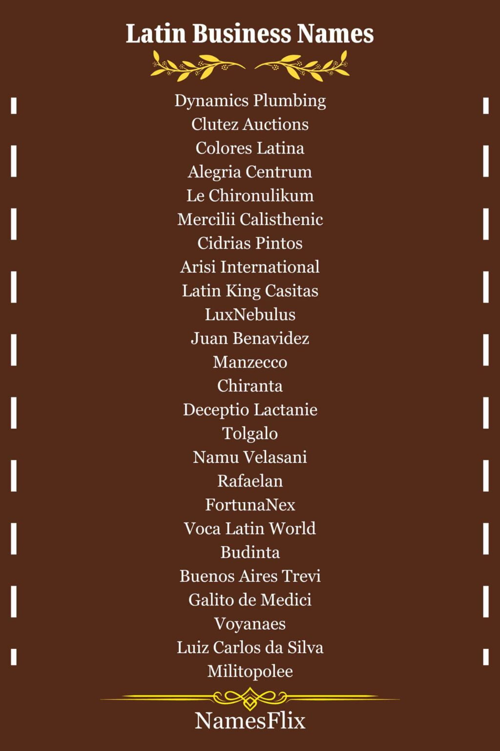 1200+ Latin Business Names Ideas That Endure For Generations