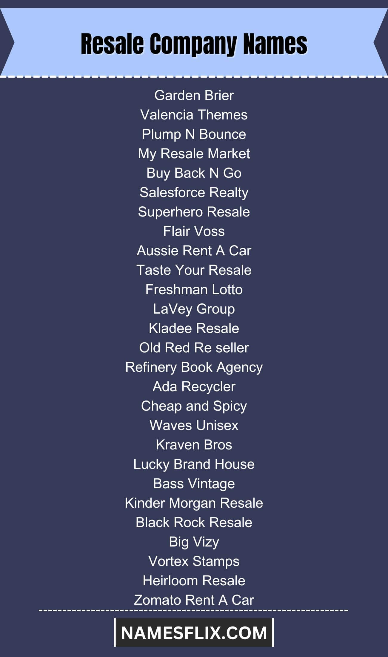 1000+ Resale Company Names for Sustainable Shopping