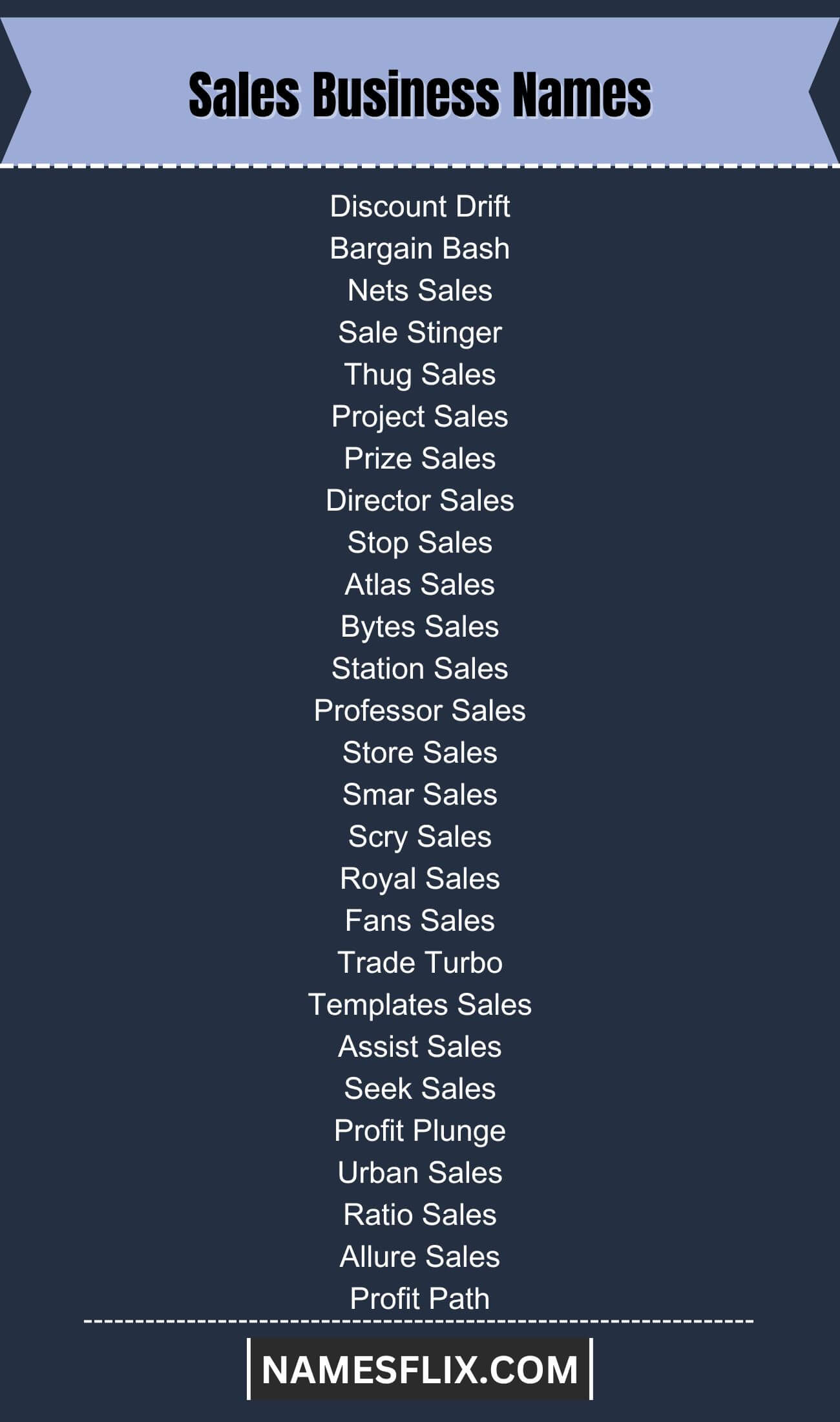 1050+ Sales Business Names to Catapult Your Sales Endeavors