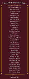 1200+ Security Company Names Ideas to Safeguard and Serve