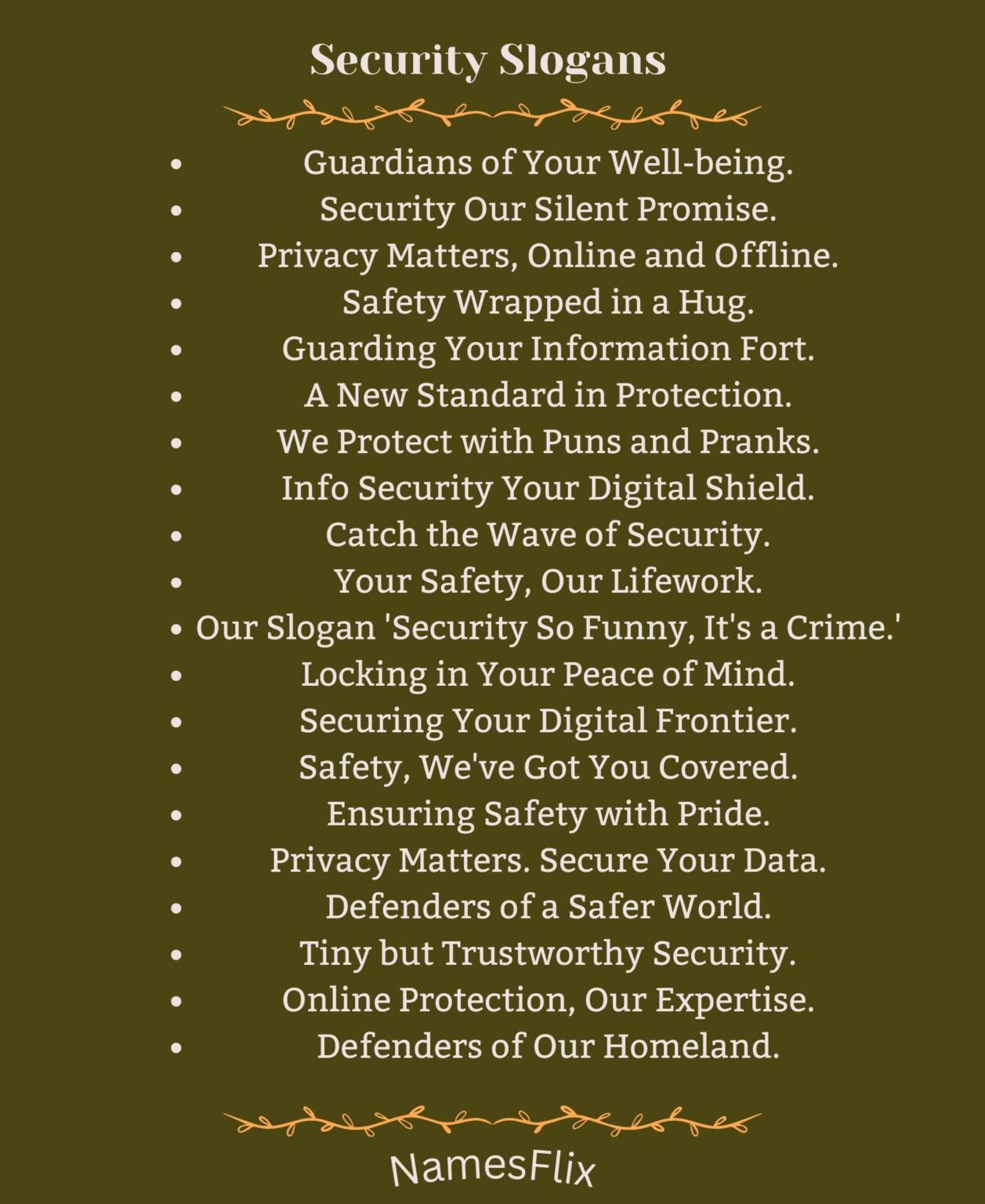 635+ Creative Security Slogans that Ensure Peace of Mind