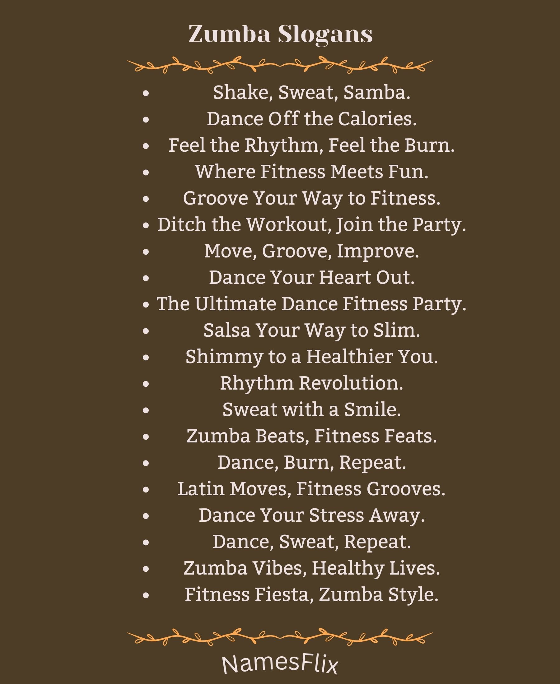 540+ Zesty Zumba Slogans Ideas to Move with Rhythm
