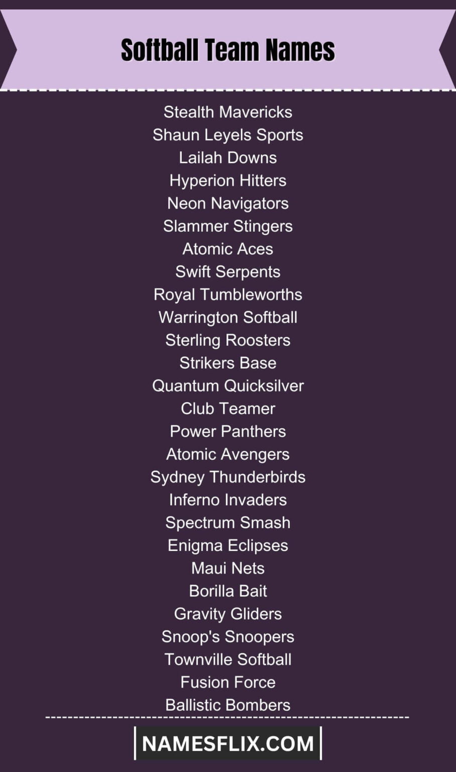 890+ Upbeat Softball Team Names Ideas for That Positive Vibe