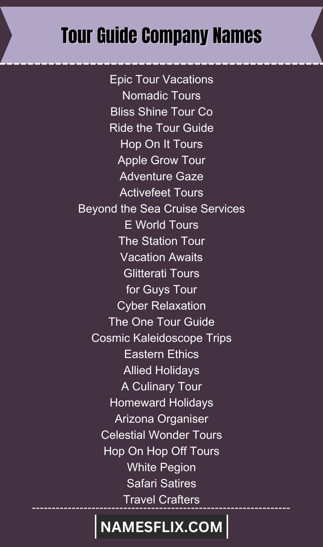 750+ Best Ever Tour Guide Company Names Ideas