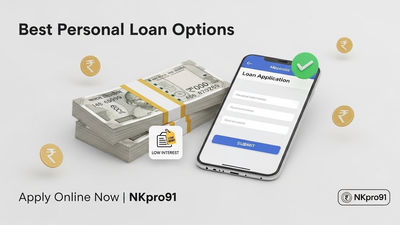 Best Personal Loan Options You Can Apply Online Now: NKpro91